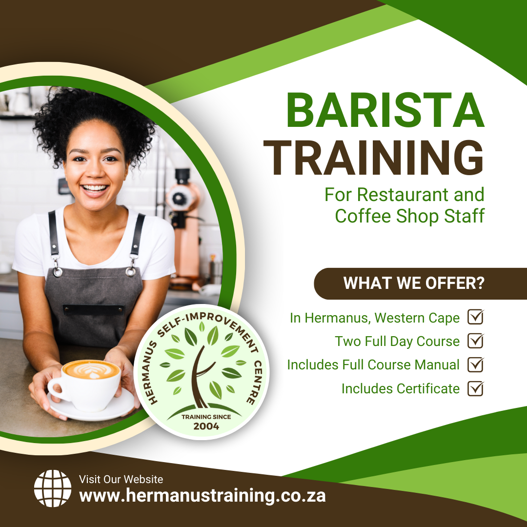 Barista Training | Hermanus Self-Improvement Centre