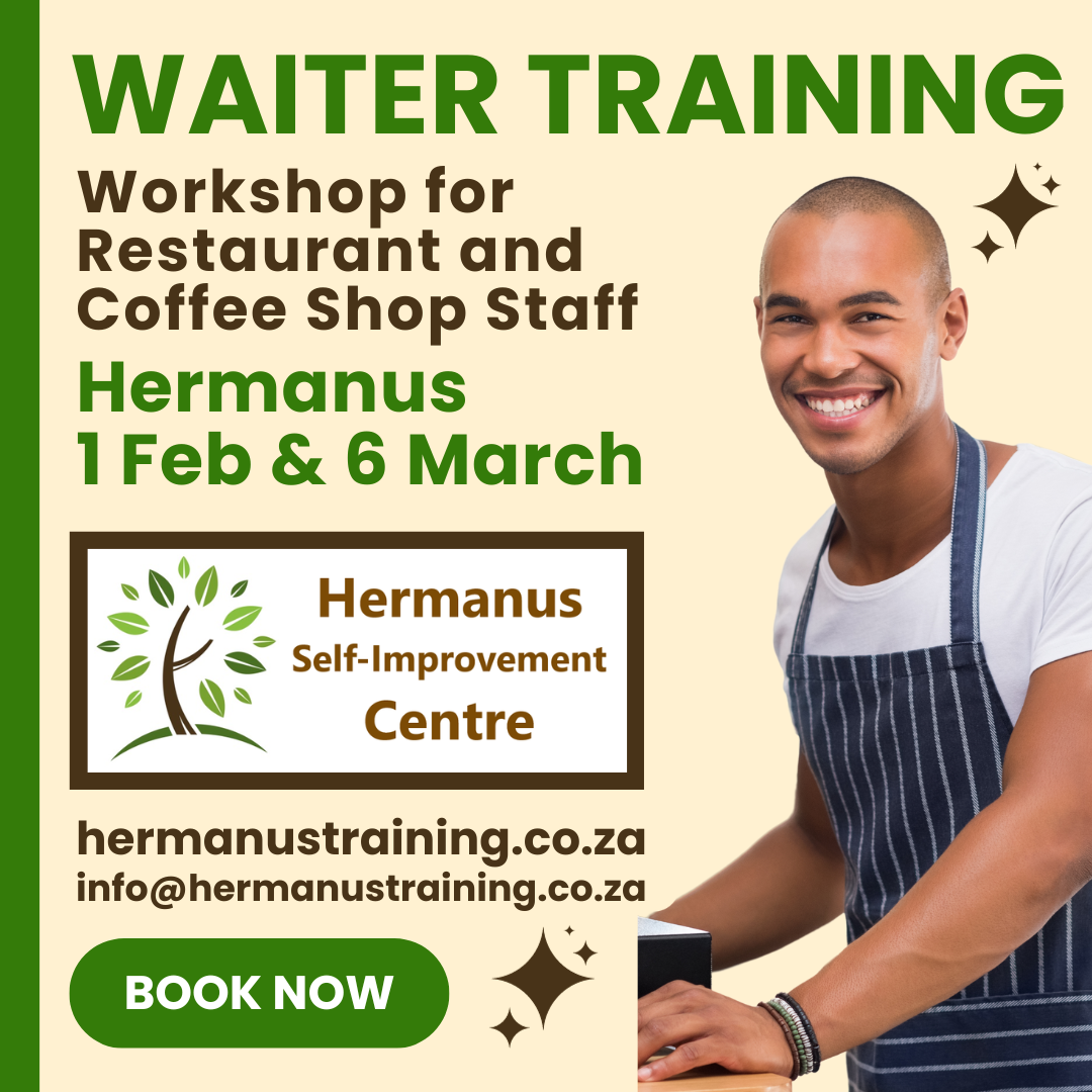 Waiter Training | Hermanus Self-Improvement Centre