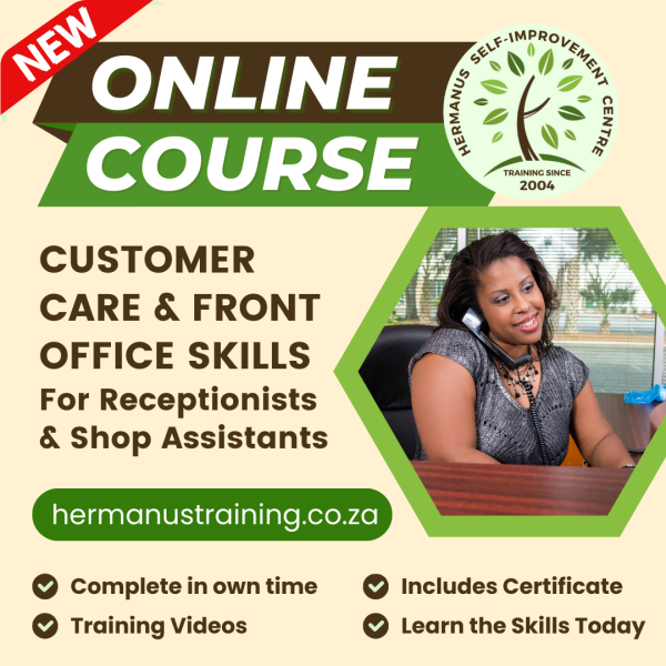 ONLINE COURSE Customer Care & Front Office Skills Workshop for ...